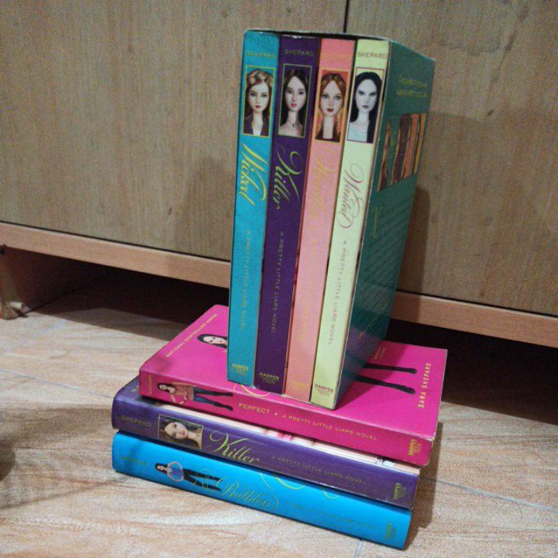 Sara Shepard books pretty little liars perfect wanted heartless killer ...