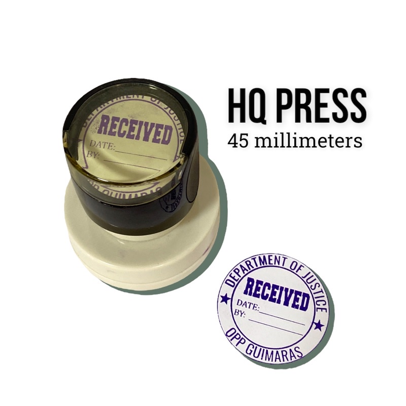 Personalized Press Stamp | Shopee Philippines