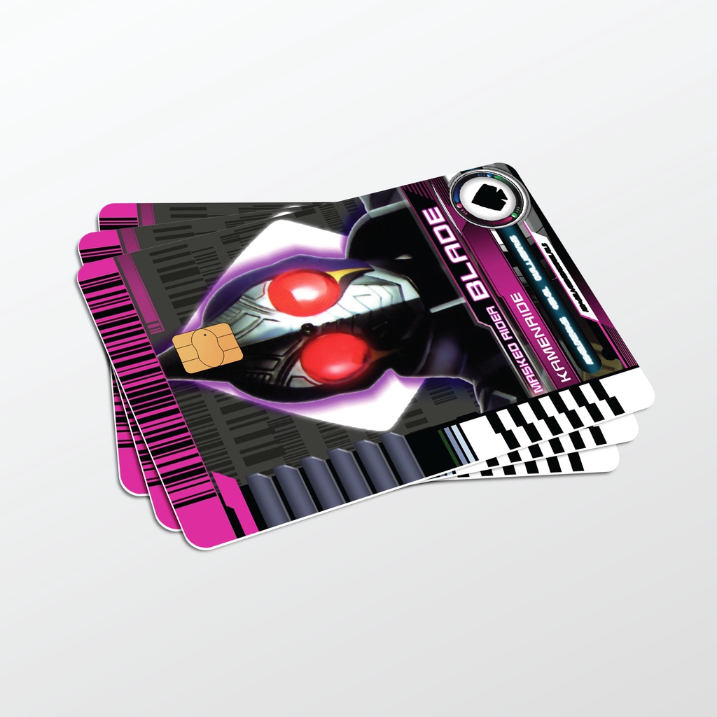 Sticker Anime Kamen Rider Masked Rider Decade Kiva OOO Stiker Card ...