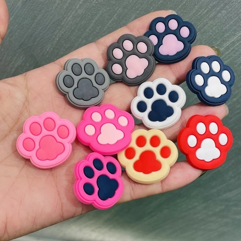 Cute Cat's Paw design Pink Animal Footprints Jibbit DIY Jewelry design ...