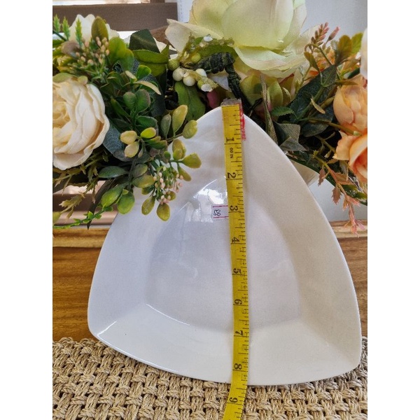 Triangular Platter ceramic | Shopee Philippines