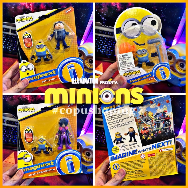 Minions Otto and Gru in Gru's Rise | Shopee Philippines