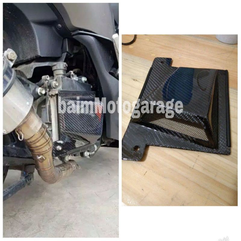 Aerox / lexi / nmax radiator cover. It already uses a material mesh ...