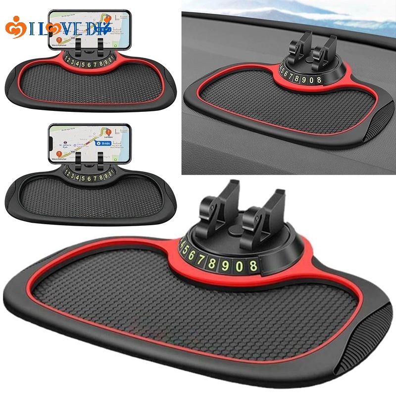 Multi-functional Car Dashboard Non-slip Mat Mobile Phone Holder ...
