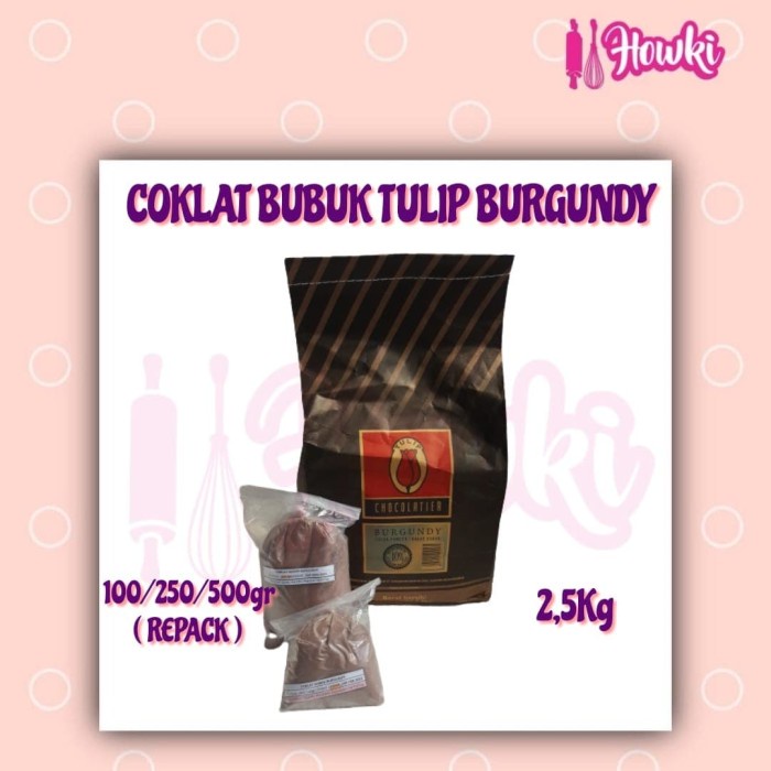Chocolate Powder - Tulip Burgundy / Chocolate Powder Repack 1 Kg ...
