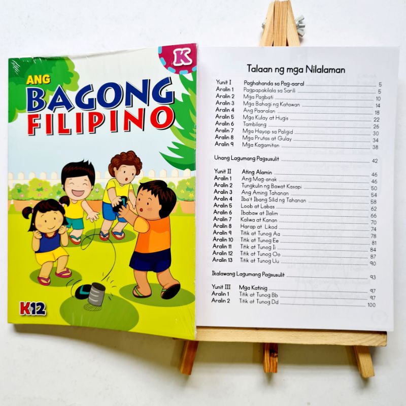 Tagalog Workbooks for Preschool Nursery to kindergarten - Ang Bagong ...