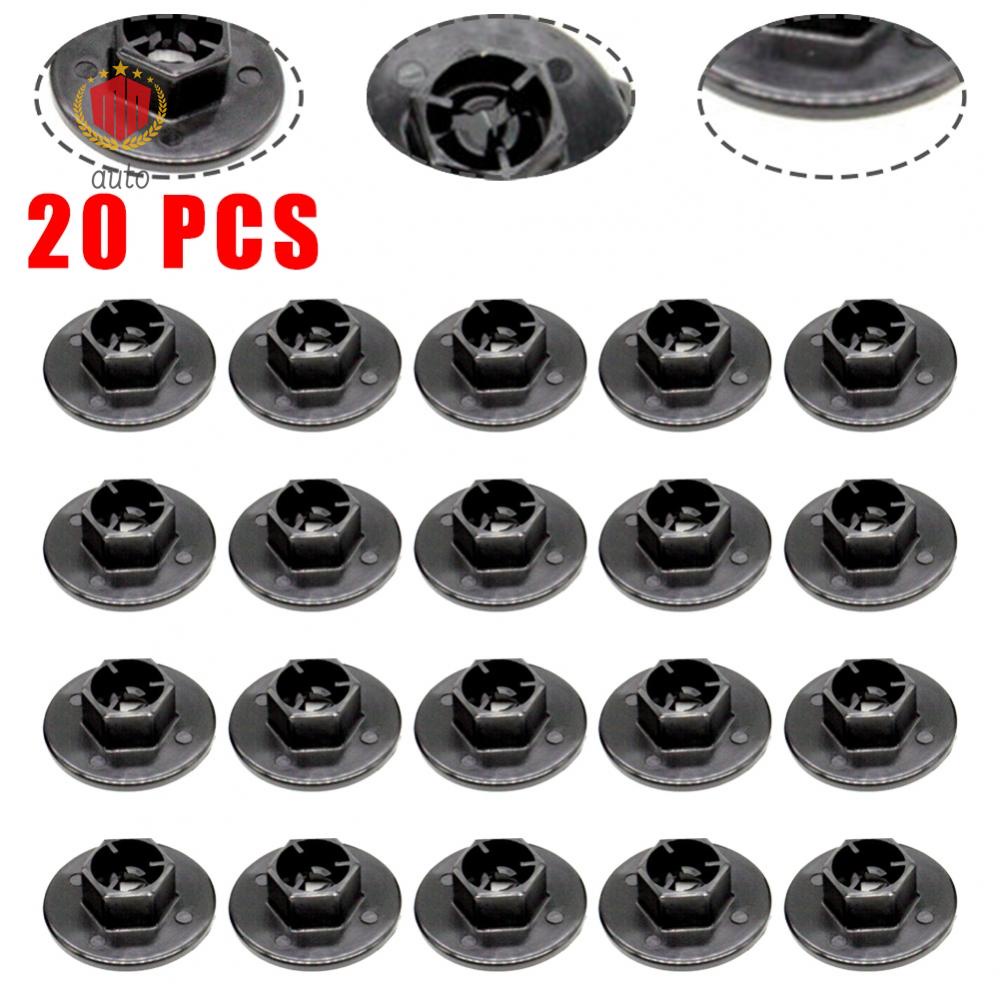 20Ps Fender Liner Mud Guard Nut For Hyundai Grommet Nylon66 Plastic ...
