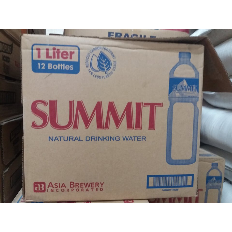Summit Drinking Water (1Lx12) | Shopee Philippines