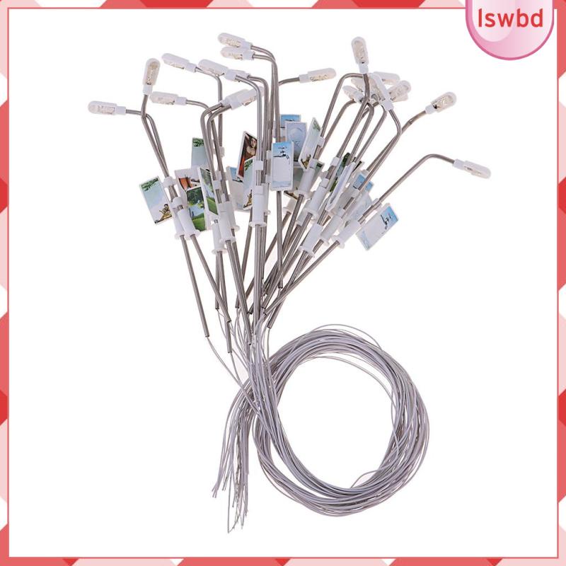[ 20 Pieces Model Miniature Street Lights HO OO Scale LEDs White 1:200 ...
