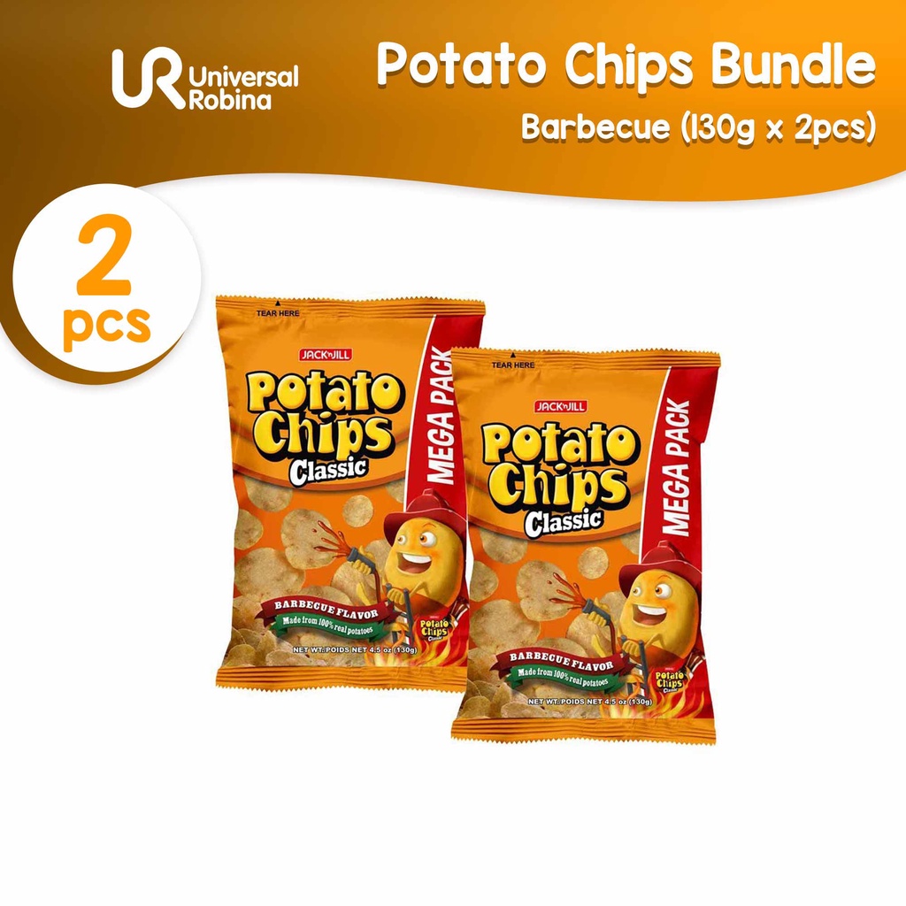 2 x Potato Chips BBQ (130g) | Shopee Philippines