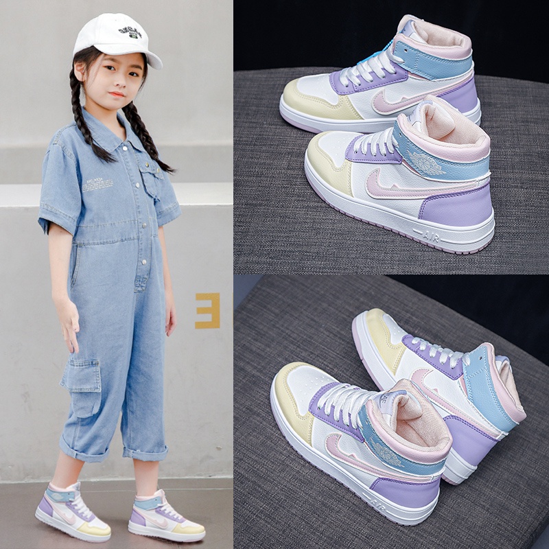 AJ Women's Shoes 2022 New Style Spring Autumn High-Top Sports Leisure ...