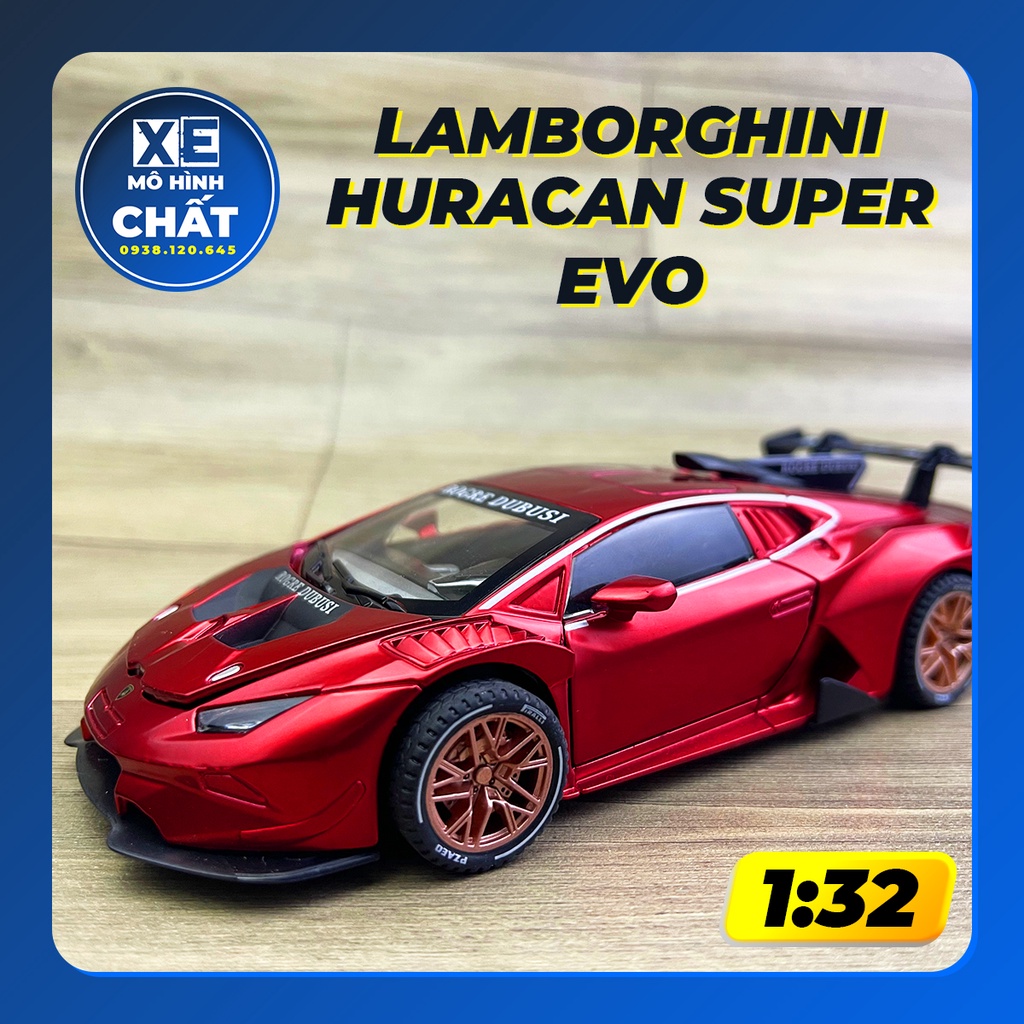 Lamborghini Huracan Super Evo metal static model car 1:32 scale ...