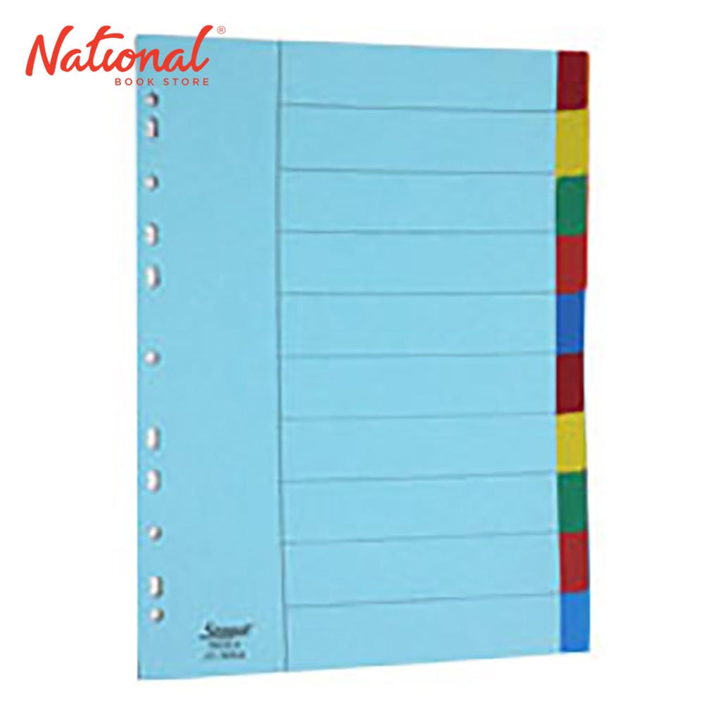 Seagull Folder Divider Jc9004 Short 10tabs | Shopee Philippines