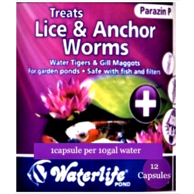 WATERLIFE PARAZIN P ANTI LICE & ANCHOR WORM | Shopee Philippines