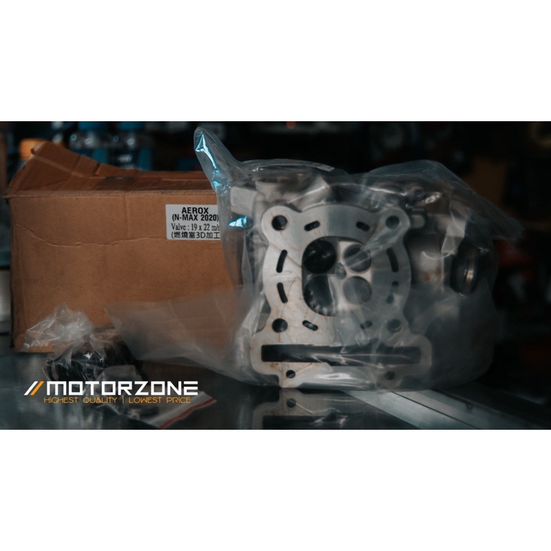TSMP CYLINDER HEAD AEROX / NMAX 2020 19x22 complete set | Shopee ...