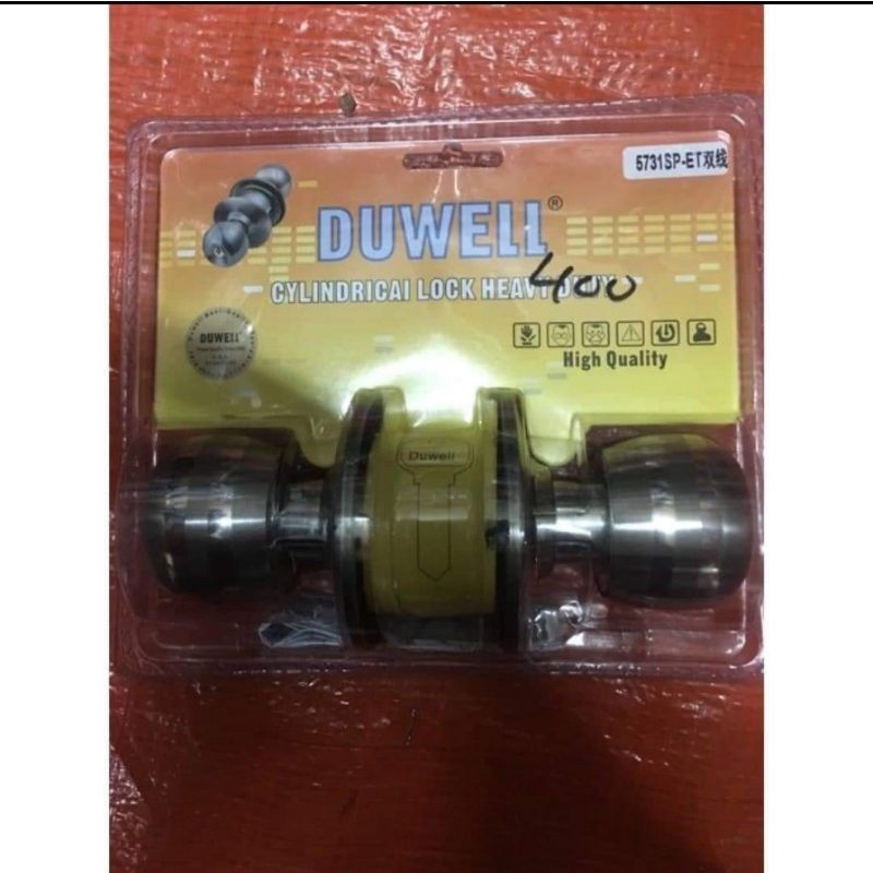 heavy duty quality duwell doorknobs /entrance door lock and deadbolt ...