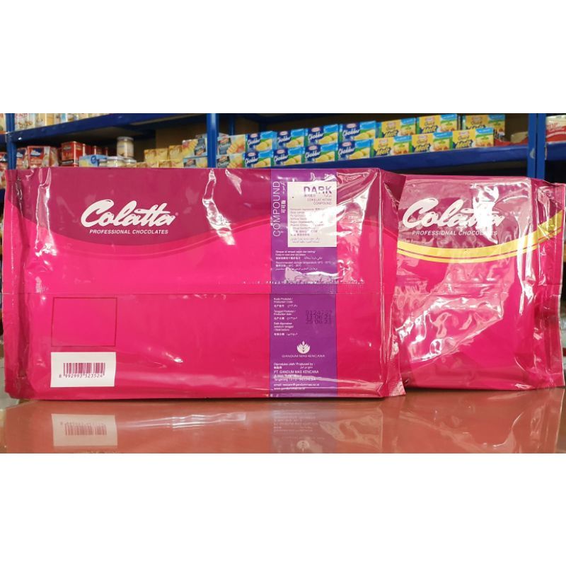 1kg Colatta Dark Compound/DCC Colatta/Chocolate Block/Collatta ...