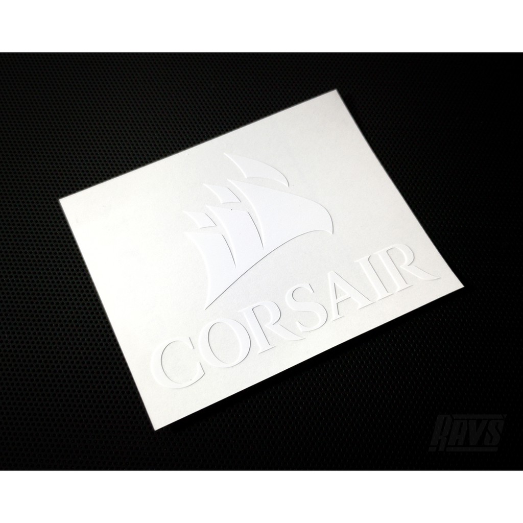 Corsair logo sticker / cutout vinyl sticker | Shopee Philippines