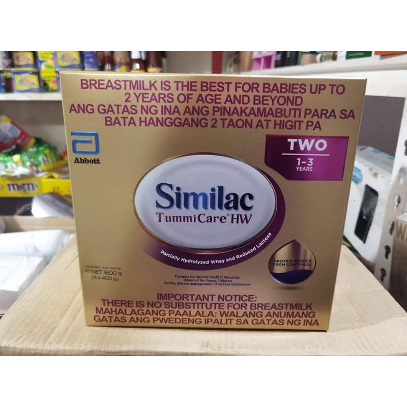 SIMILAC Two Tummicare HW 1-3yrs old 1.6 Kg Original Authentic | Shopee ...