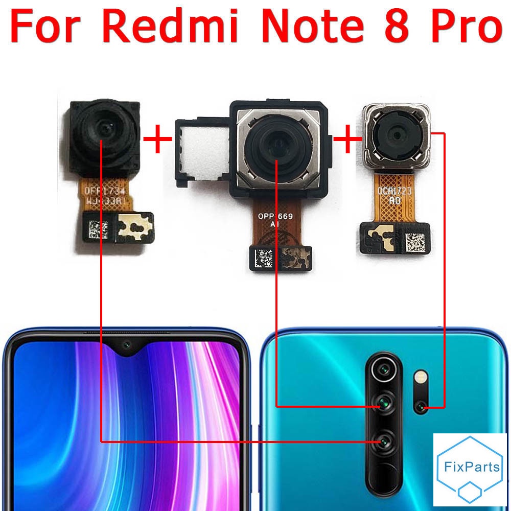 Original Rear Camera For Xiaomi Redmi Note 8 Pro Note8 8Pro Back Main ...