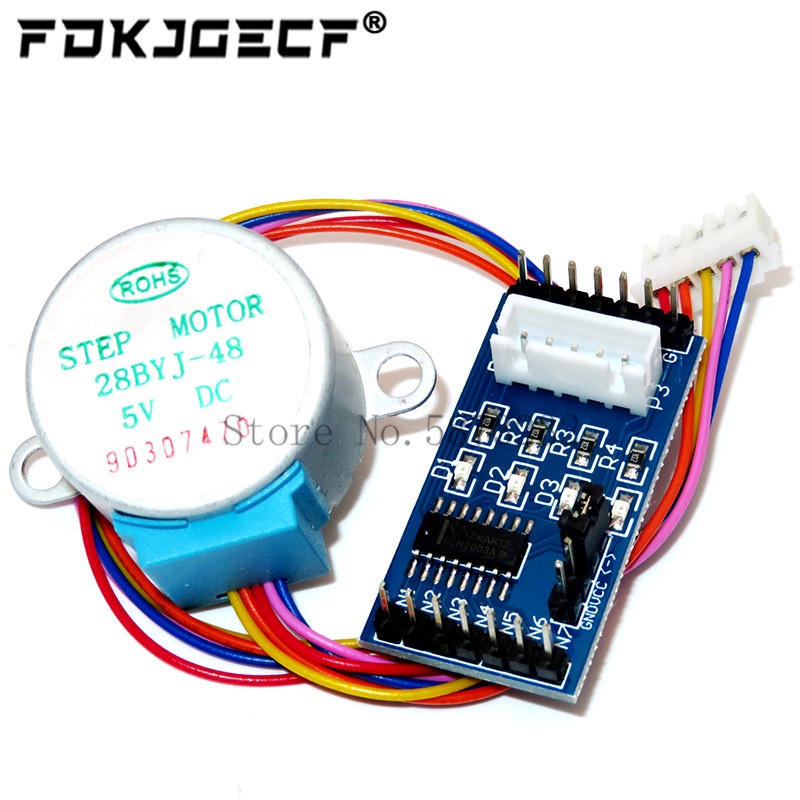 Uln2003 Stepper Motor Driver Board Module 5v 4 Phase 5 Line 28byj 48