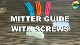 MITER GUIDE 3D PRINTED FOR SINTRA BOARD WITH SCREWS | Shopee Philippines