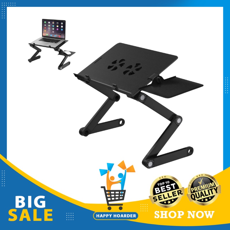HH T8 Table for Laptop Desk Portable Adjustable Laptop Table Stand Up ...