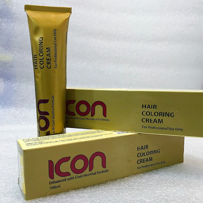 ICON Hair Coloring 100ml (Natural Black and Brown Colors) | Shopee ...