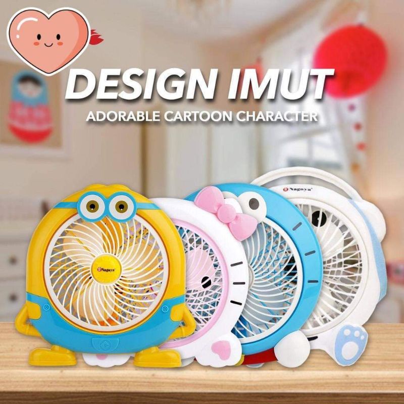 Doraemon Character Fan Hello Kitty Fan Box Character Fan Advance ...