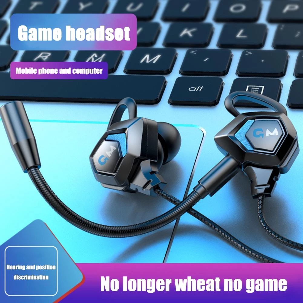 Local delivery 3.5mm In-Ear Wired In-Ear Earphone Dynamic L-Shape With ...