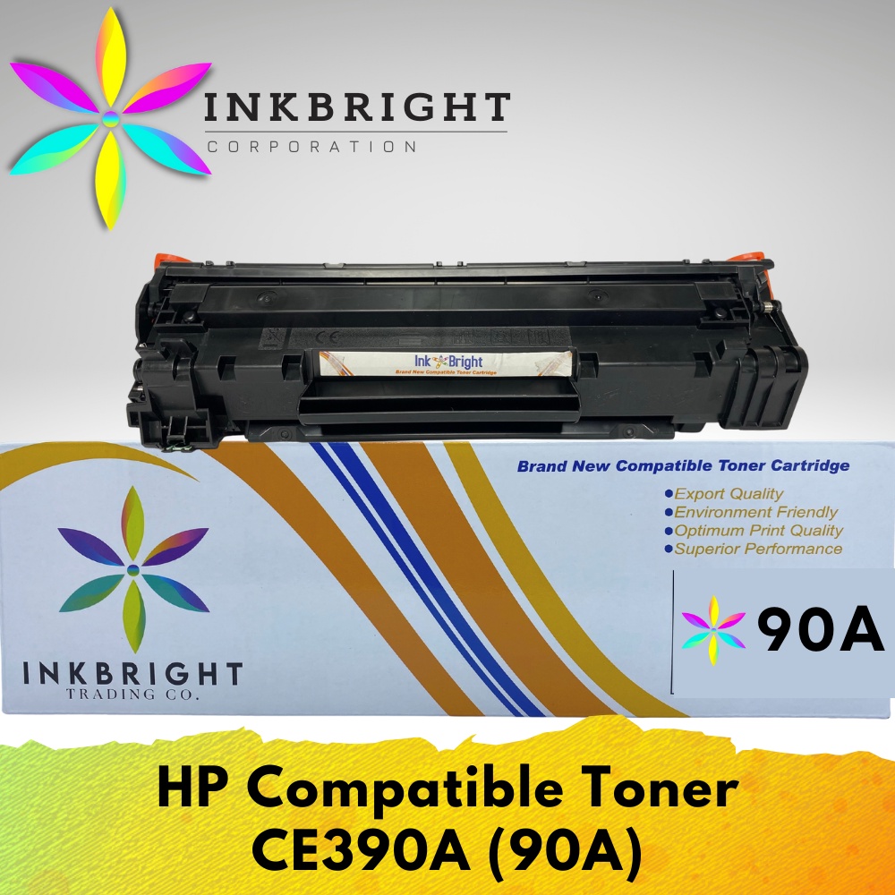 Inkbright Ce390a Toner Cartridge (90a) | Shopee Philippines