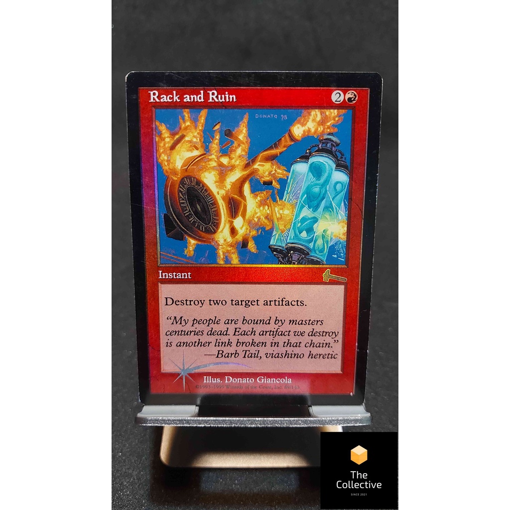 Magic the Gathering - MTG Card Game - Rack and Ruin - Urza's Legacy ...