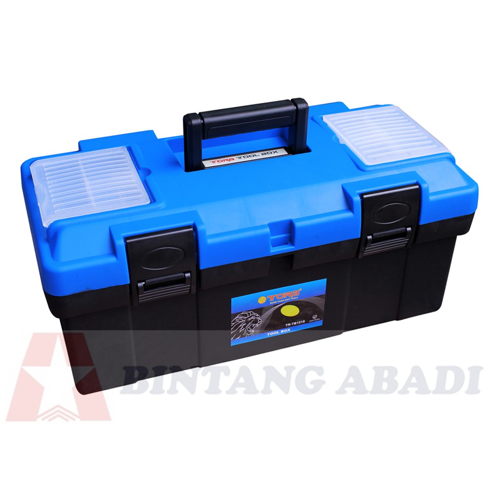 Tora Tool Box Kit PVC 16" / Plastic Tool Box - 42 x 20 x 18 cm | Shopee ...