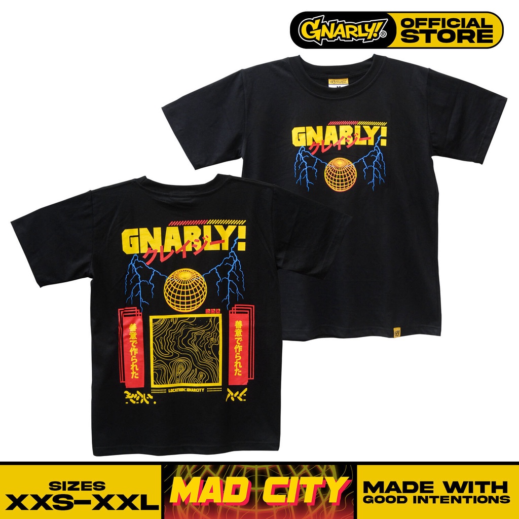 Gnarly! Mad City Tee | Shopee Philippines