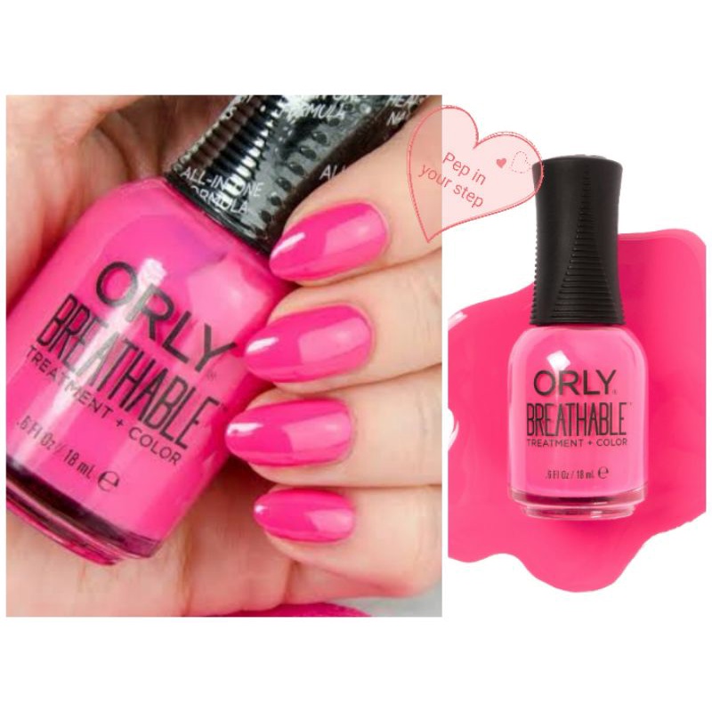 COD! ORLY BREATHABLE Treatment + Color (PEP IN YOUR STEP)BOUGHT IN US ...