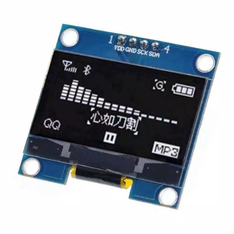 Oled LCD BLUE 0.96ê I2C 128X64 DISPLAY MODULE BLUE | Shopee Philippines