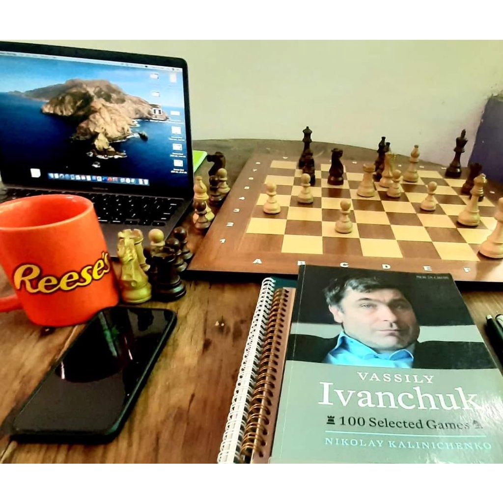 Lussily Ivanchuk 100 Selected Games Chess Book by Nikolai Kalinichenko ...