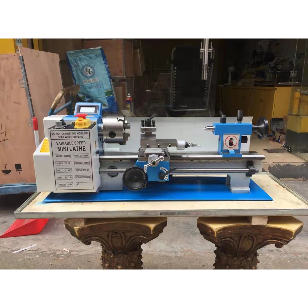 COD WM 210 Mini Lathe Machine Multi-function Metal Lathe Micro Desktop ...