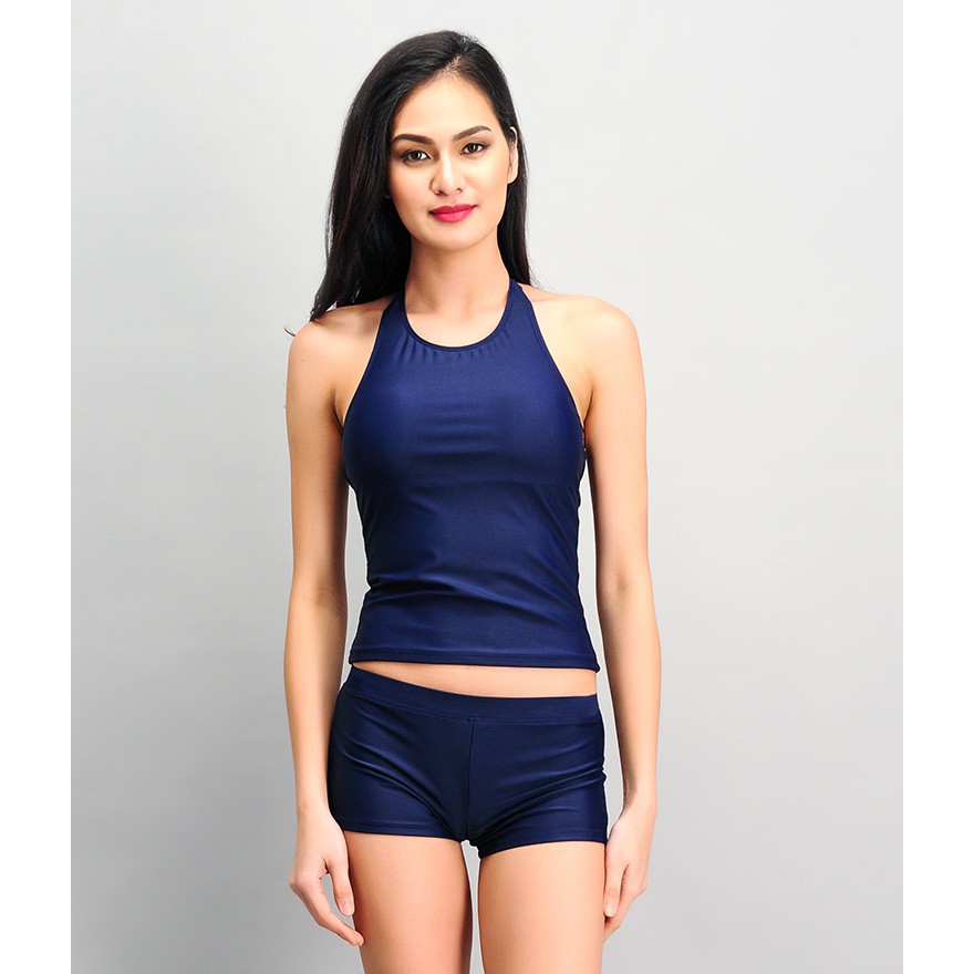 BENCH/ Tankini Set - Blue | Shopee Philippines