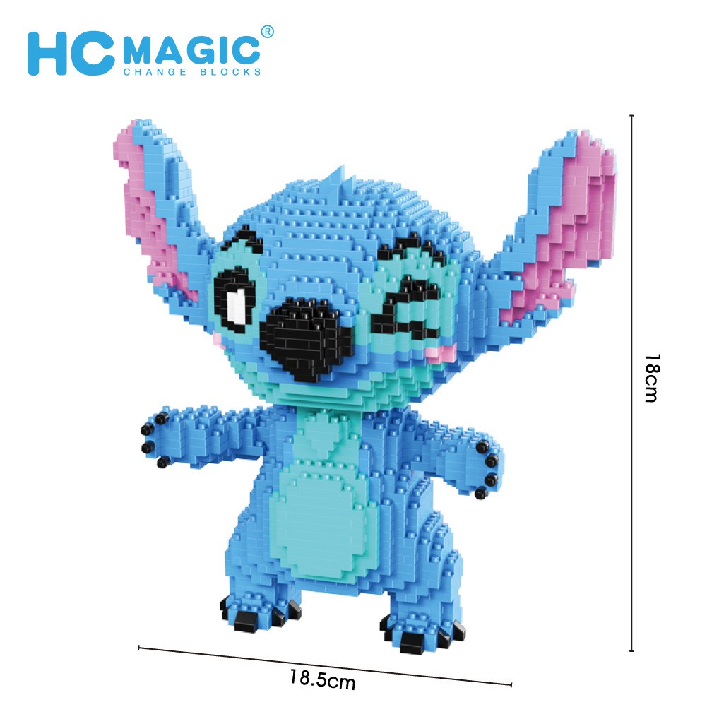 HC Mini Blocks Cartoon Building Toy Stitch Assembly Educational ...