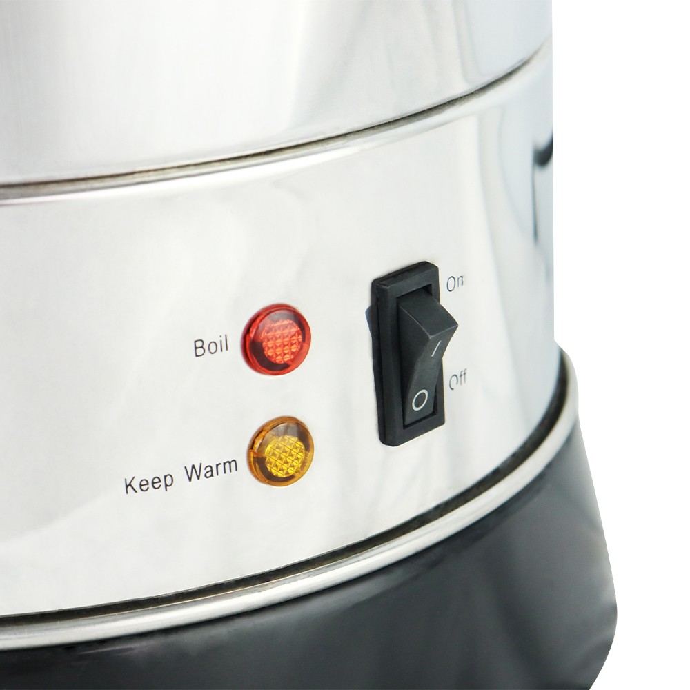 Rossetti 8.0 Liters Double Stainless Steel Wall Electric Coffee Urn ...