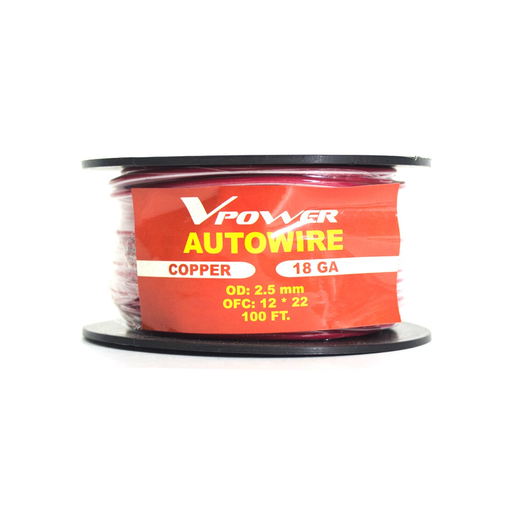 Concorde VPower Auto Wire Gauge #18 (100ft) | Shopee Philippines