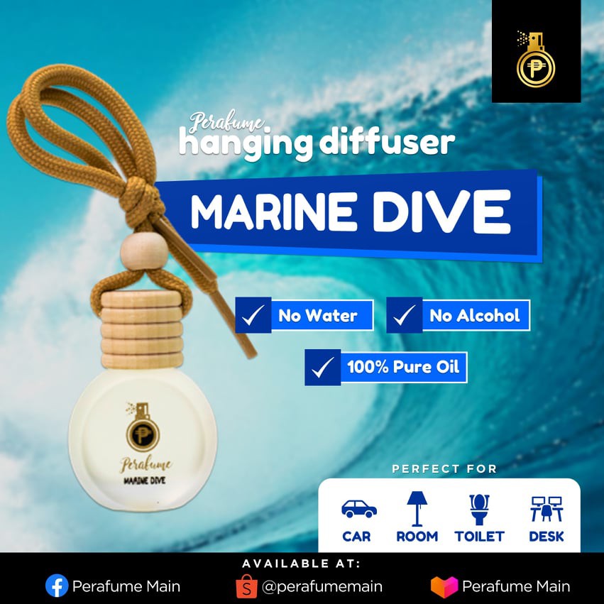 Hanging Diffuser - Marine Dive 10ml | Shopee Philippines