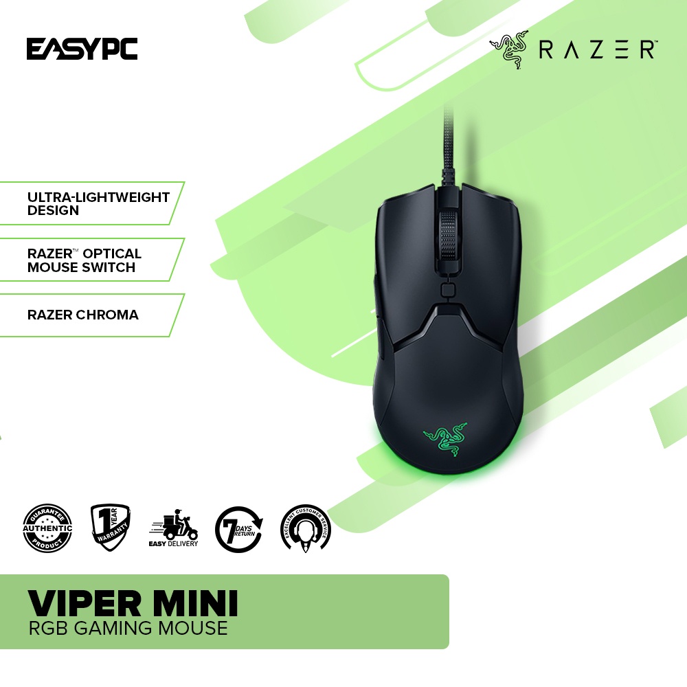 EasyPC | Razer Viper Mini RGB | 61g Ultra-Lightweight Design | Optical ...
