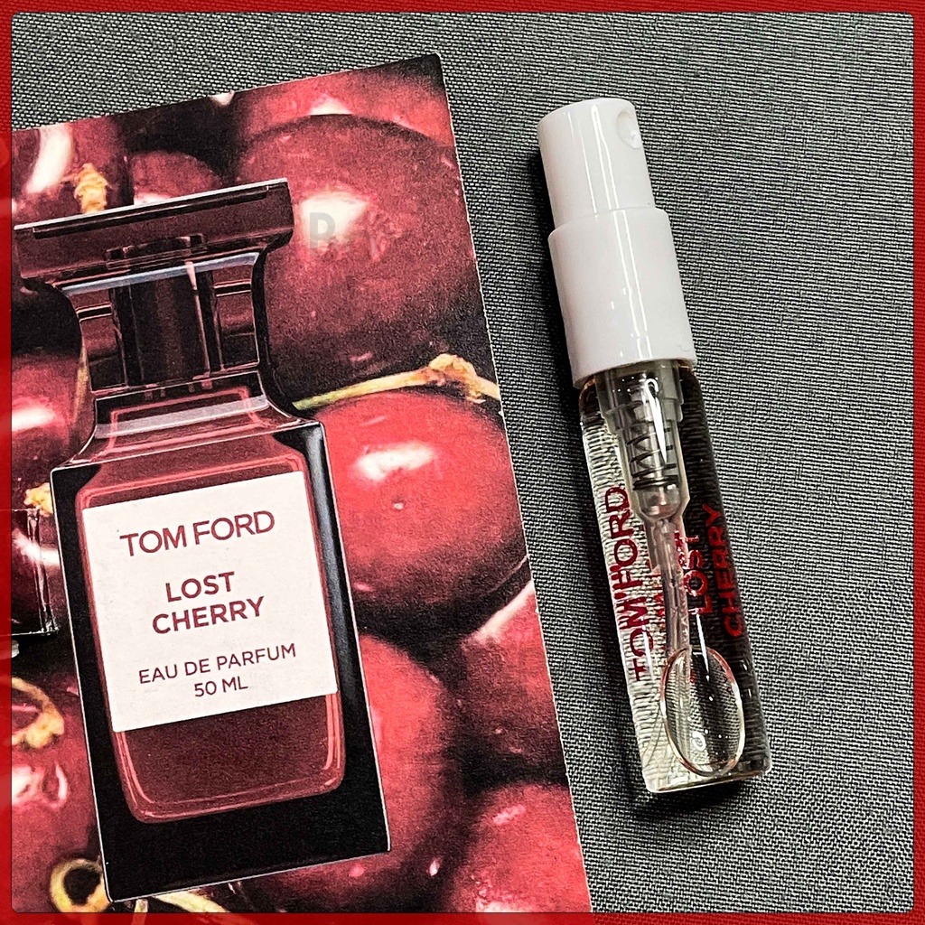 2ml Sample Tom Ford Lost Cherry, 2018 Perfume Fragrance | Shopee ...