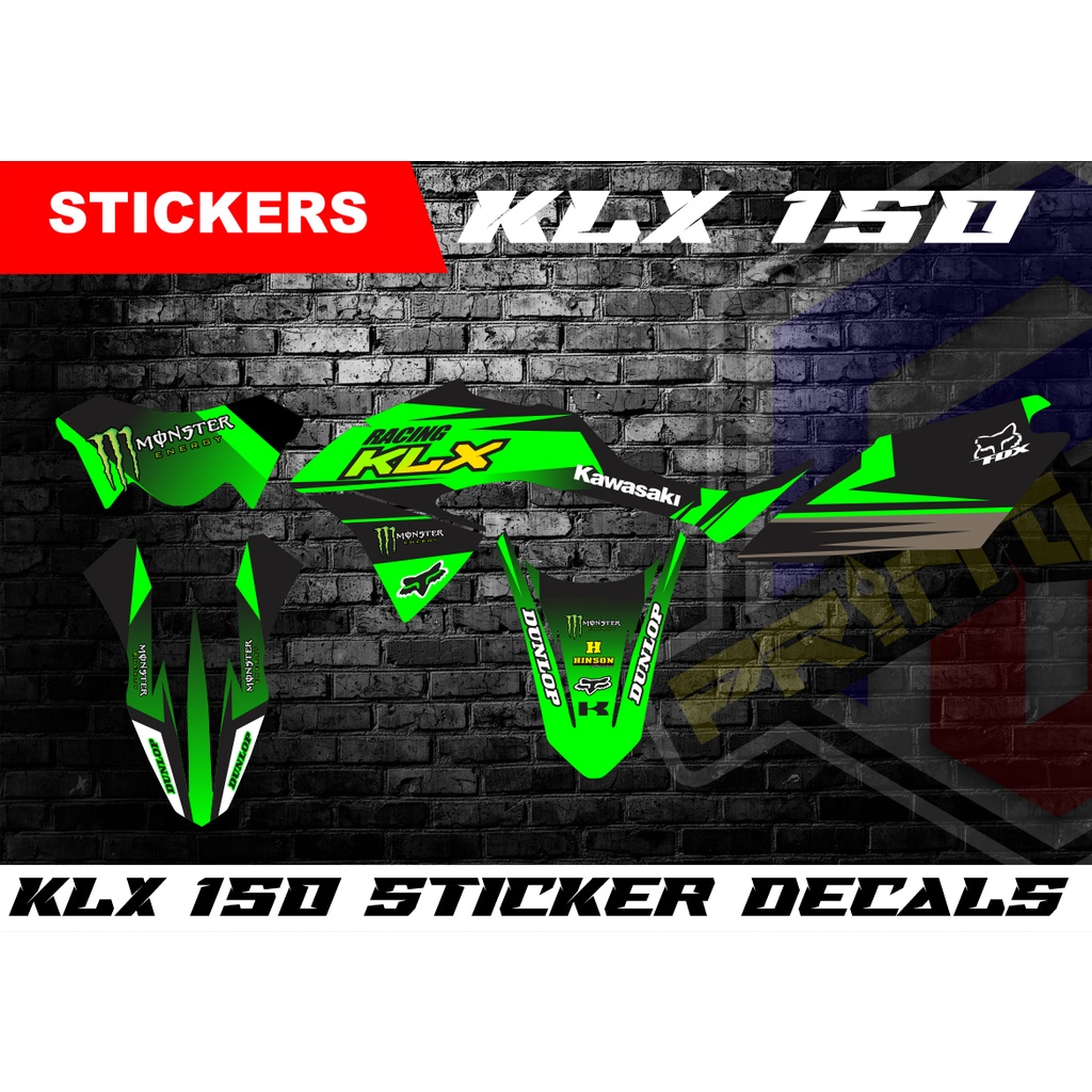 KLX 150 Sticker Decals | Shopee Philippines