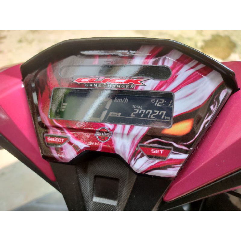 Honda Click Version 2 New Concept Quality Printed Sticker Decals ...