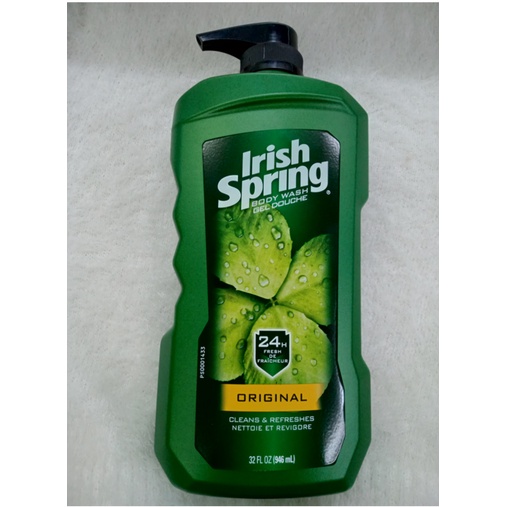Irish Spring Body Wash Gel Douche Original 32FL (946mL) | Shopee ...