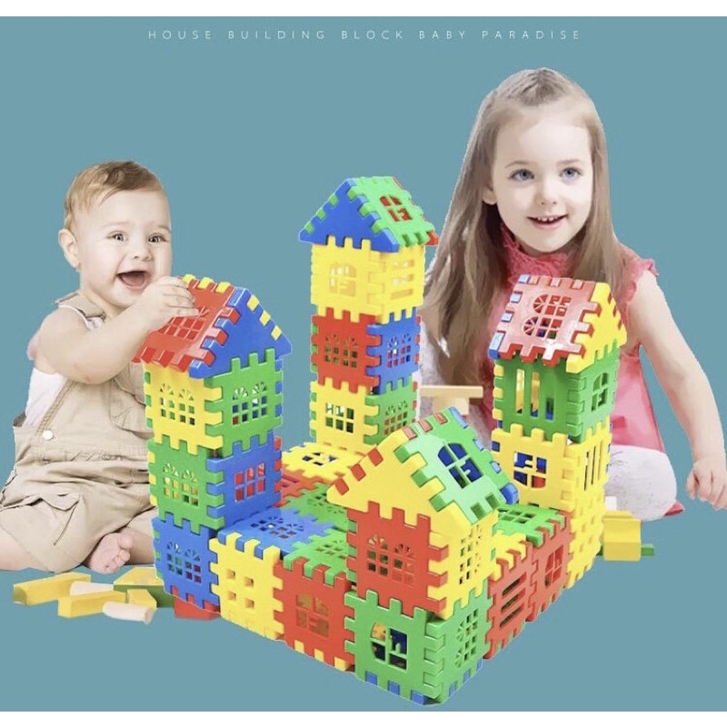 JTO Plastic Building Blocks | Shopee Philippines