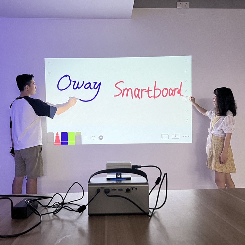 [Interactive Whiteboard]Portable Infrared Projector Smart Pen Writing ...